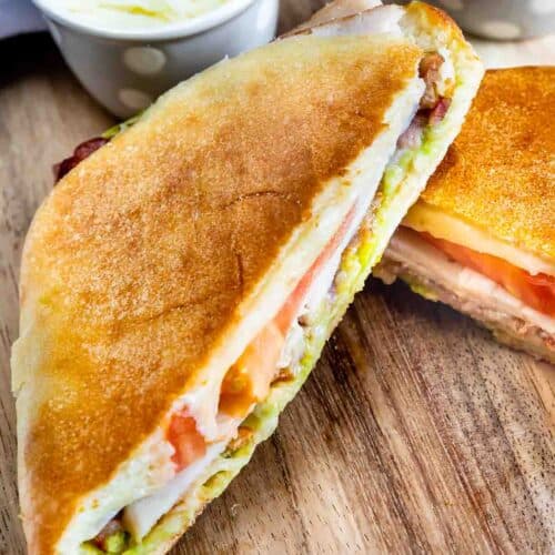 Turkey Avocado and Bacon Panini - EASY GOOD IDEAS