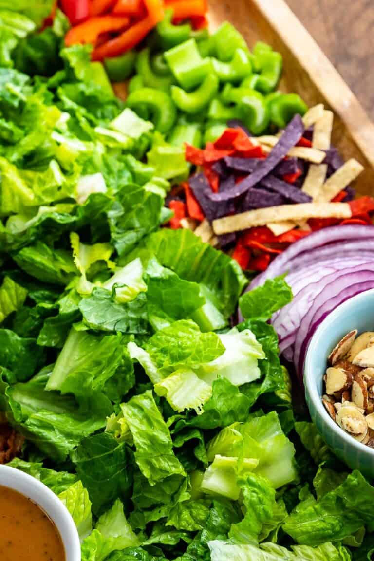 At Home Salad Bar Board Recipe - EASY GOOD IDEAS