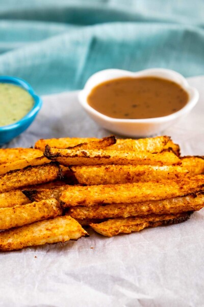 Air Fryer Jicama Fries Recipe - EASY GOOD IDEAS