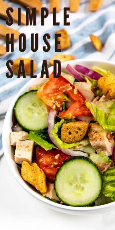 Simple House Salad - EASY GOOD IDEAS