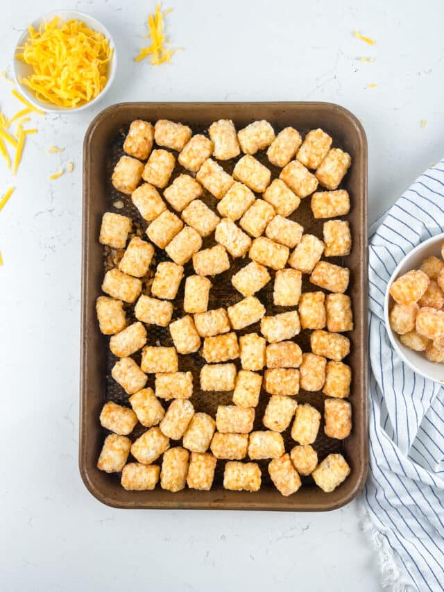 Easy Loaded Tater Tots Recipe - EASY GOOD IDEAS