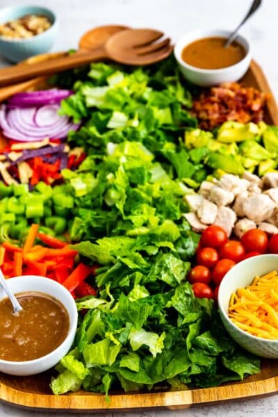 At Home Salad Bar Board Recipe - EASY GOOD IDEAS
