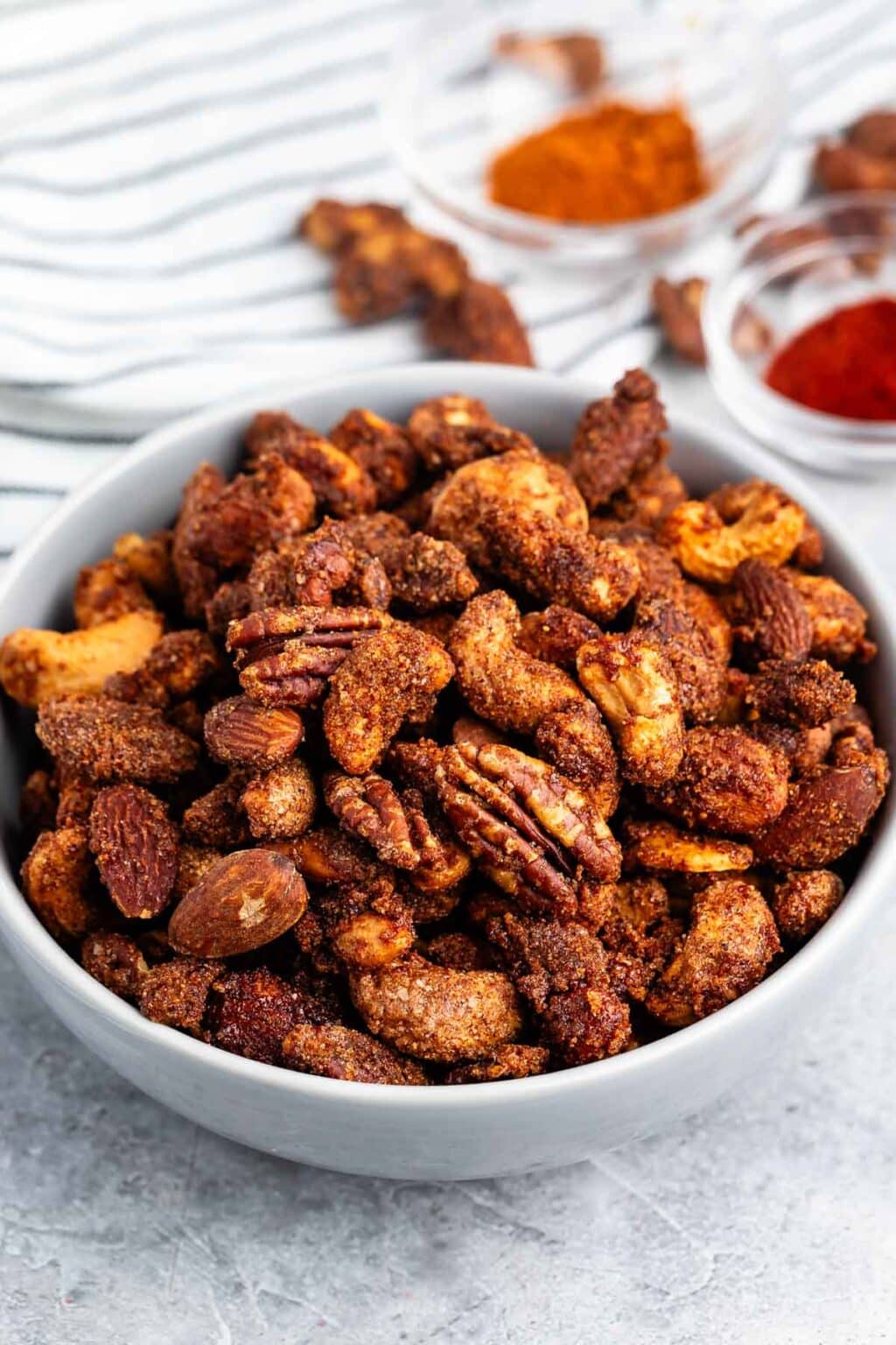 Sweet and Spicy Nuts - EASY GOOD IDEAS