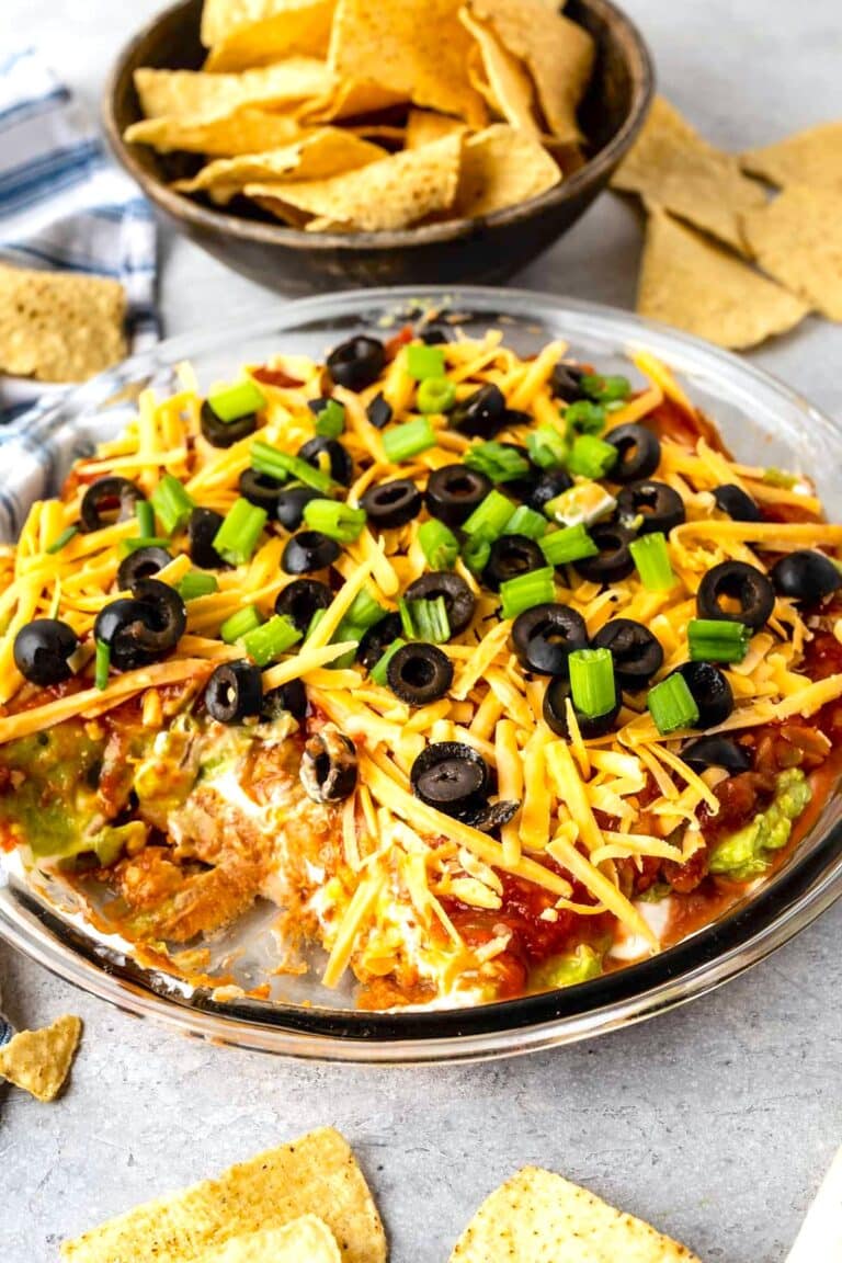 7 Layer Bean Dip - EASY GOOD IDEAS