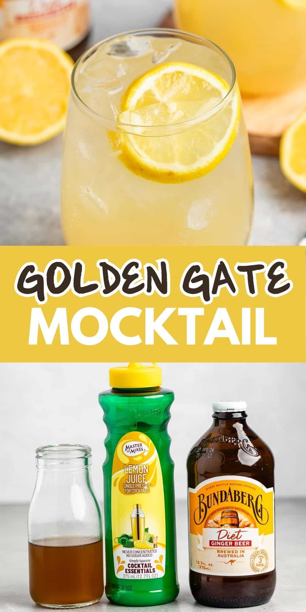 Golden Gate Mocktail - EASY GOOD IDEAS
