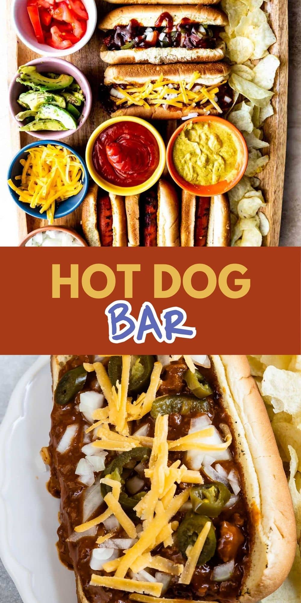Easy, Customizable Hot Dog Bar - EASY GOOD IDEAS