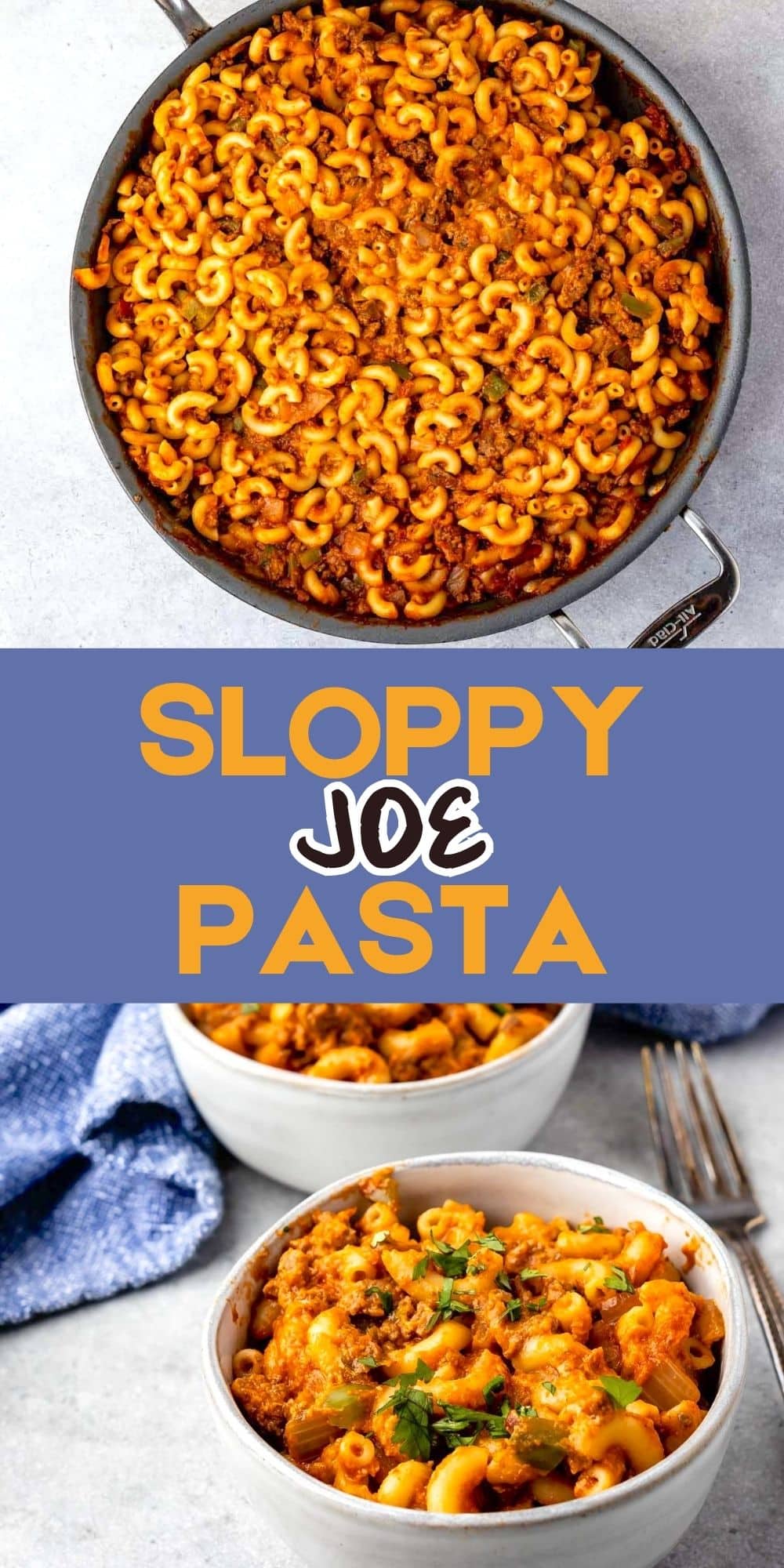 Sloppy Joe Pasta - EASY GOOD IDEAS